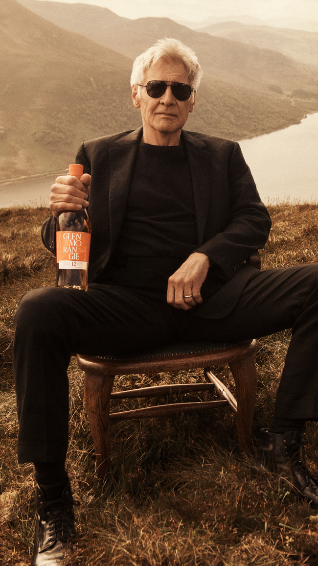 Harrison Ford & Glenmorangie Single Malt Whisky